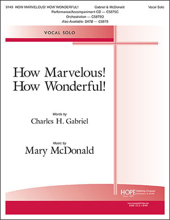 How Marvelous! How Wonderful! | J.W. Pepper