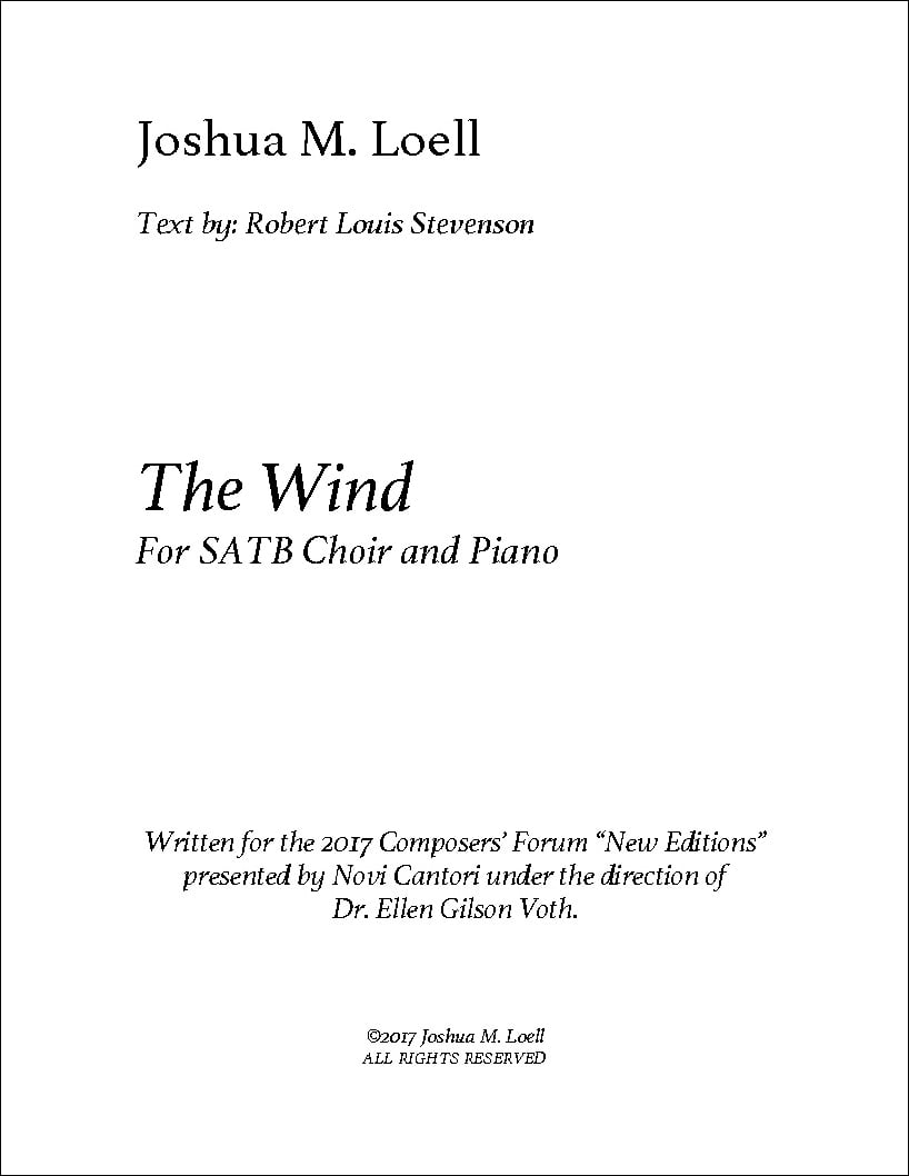 The Wind | J.W. Pepper