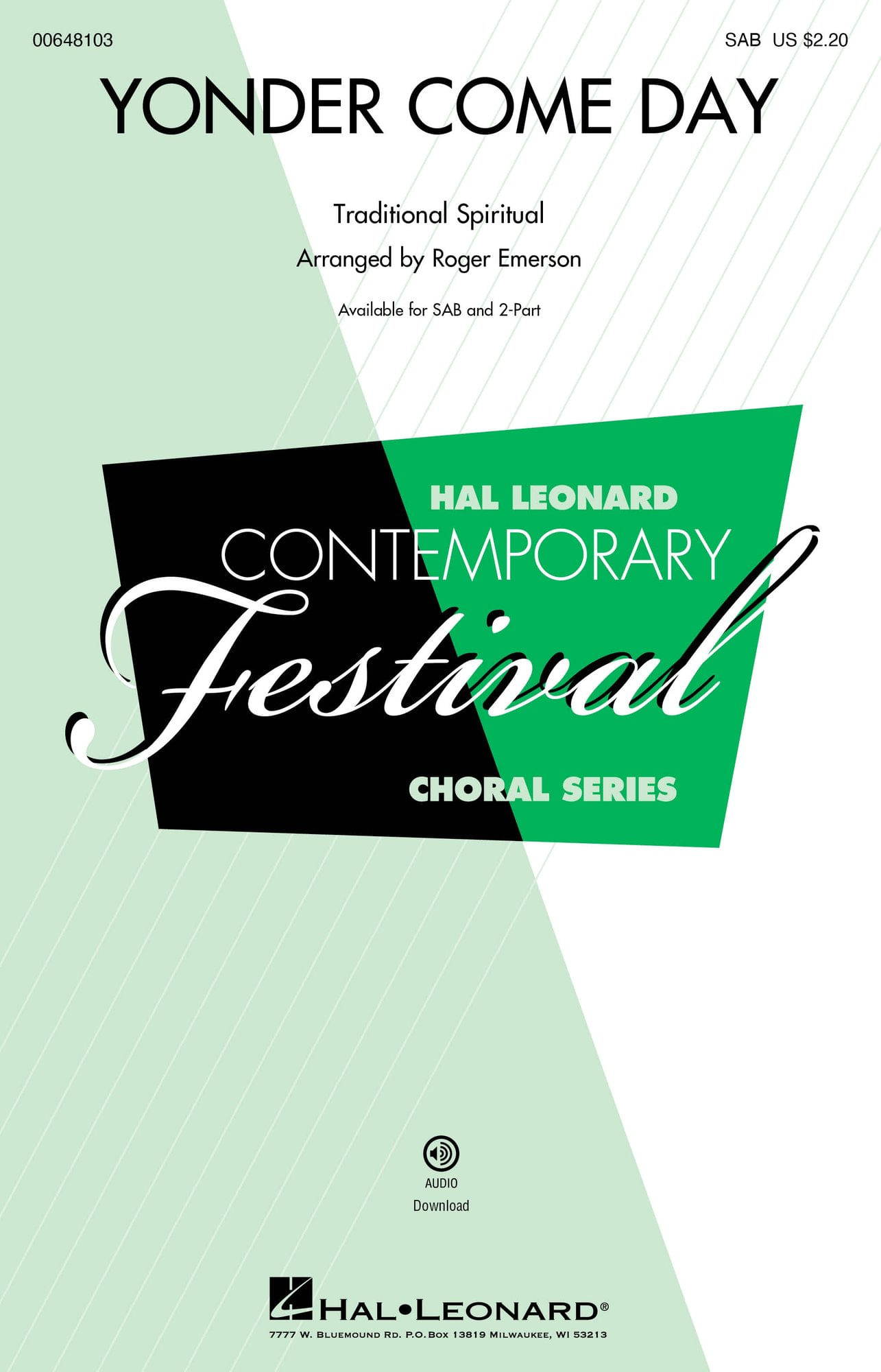 Yonder Come Day | J.W. Pepper