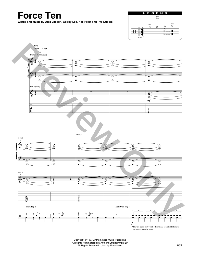 Force Ten | J.W. Pepper