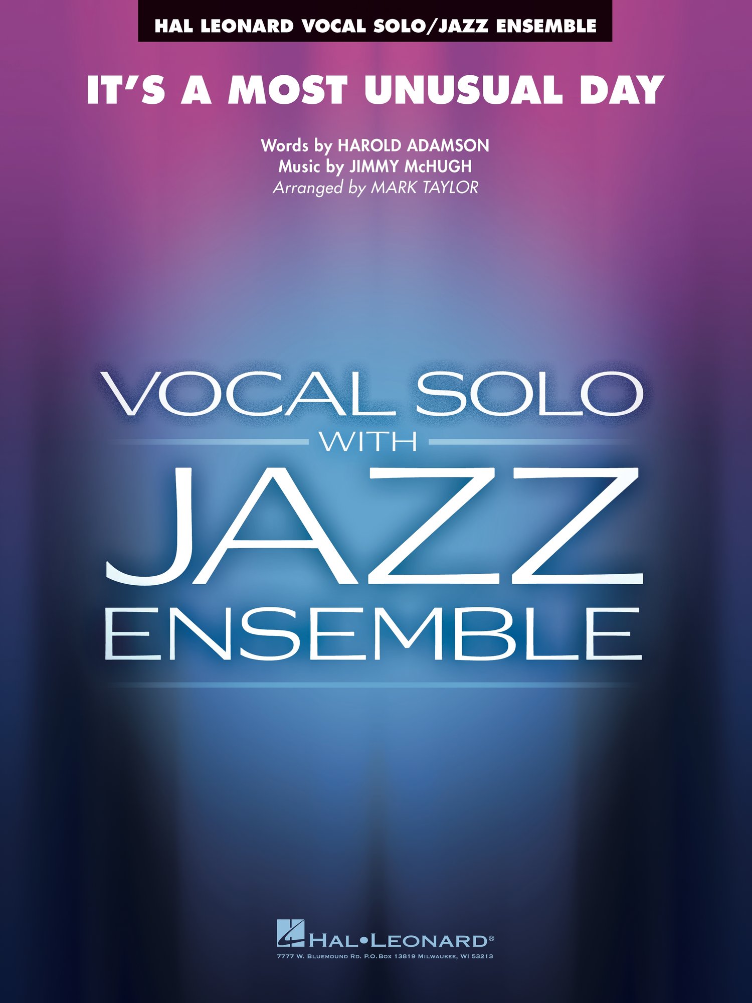 It's a Most Unusual Day Jazz Sheet Music | J.W. Pepper