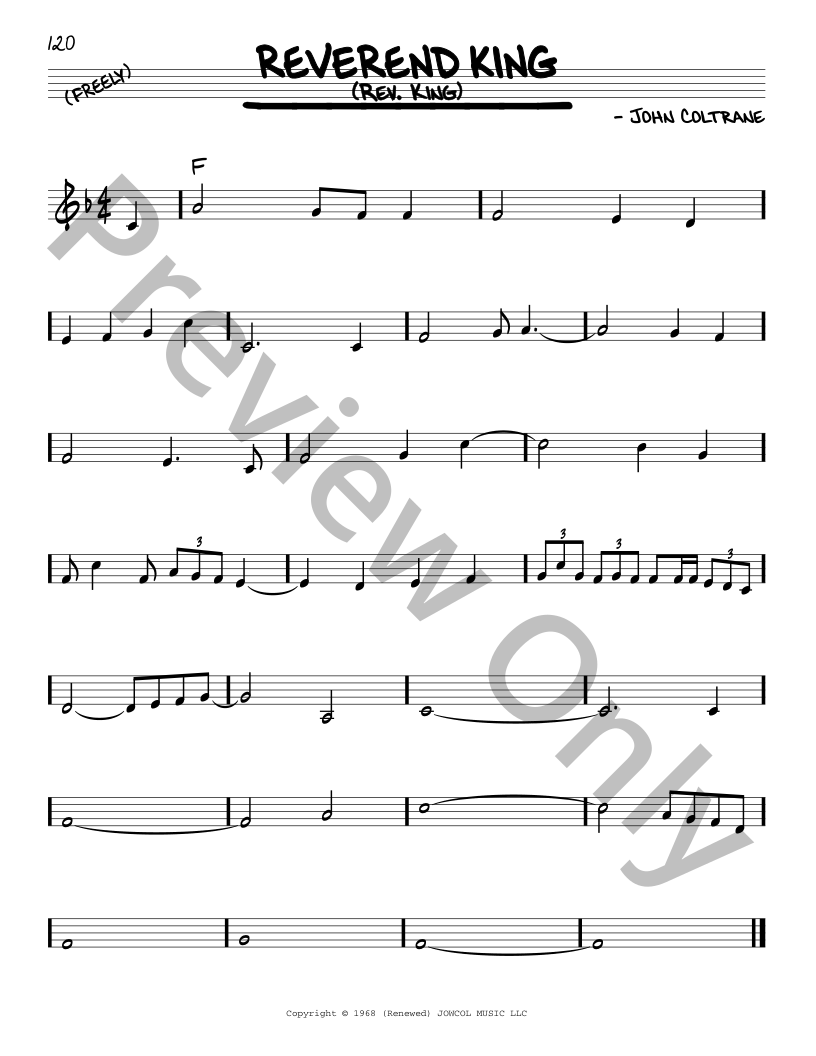 Reverend King (Rev. King) | J.W. Pepper