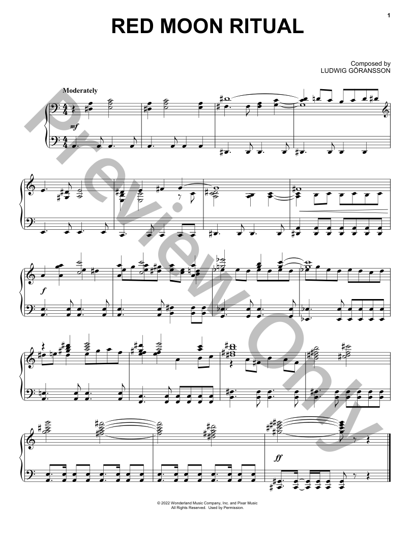 Red Moon Ritual | J.W. Pepper