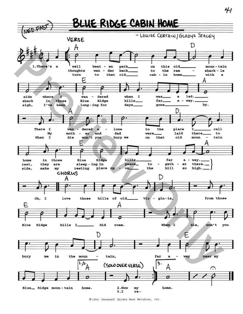 Blue Ridge Cabin Home | J.W. Pepper