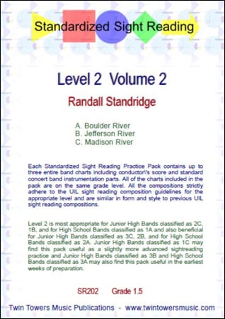 Sight Reading Practice Pack Level 2 Volume 2 Concert Band Sheet Music ...