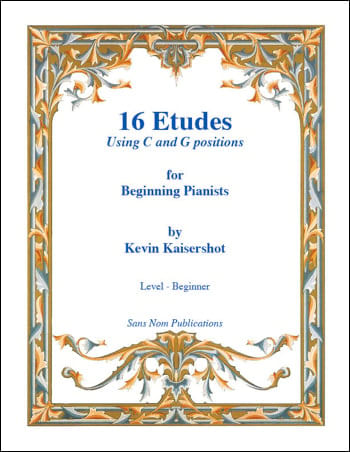 16 Etudes Using C and G Positions Piano Sheet Music | J.W. Pepper