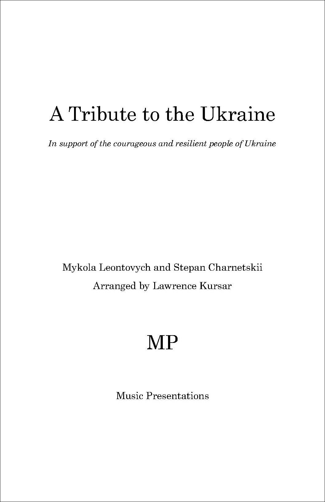 A Tribute to the Ukraine | J.W. Pepper