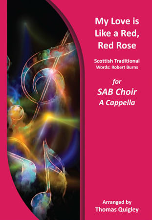 My Love is Like a Red, Red Rose (SAB A Cappella) Choral Sheet Music | J ...