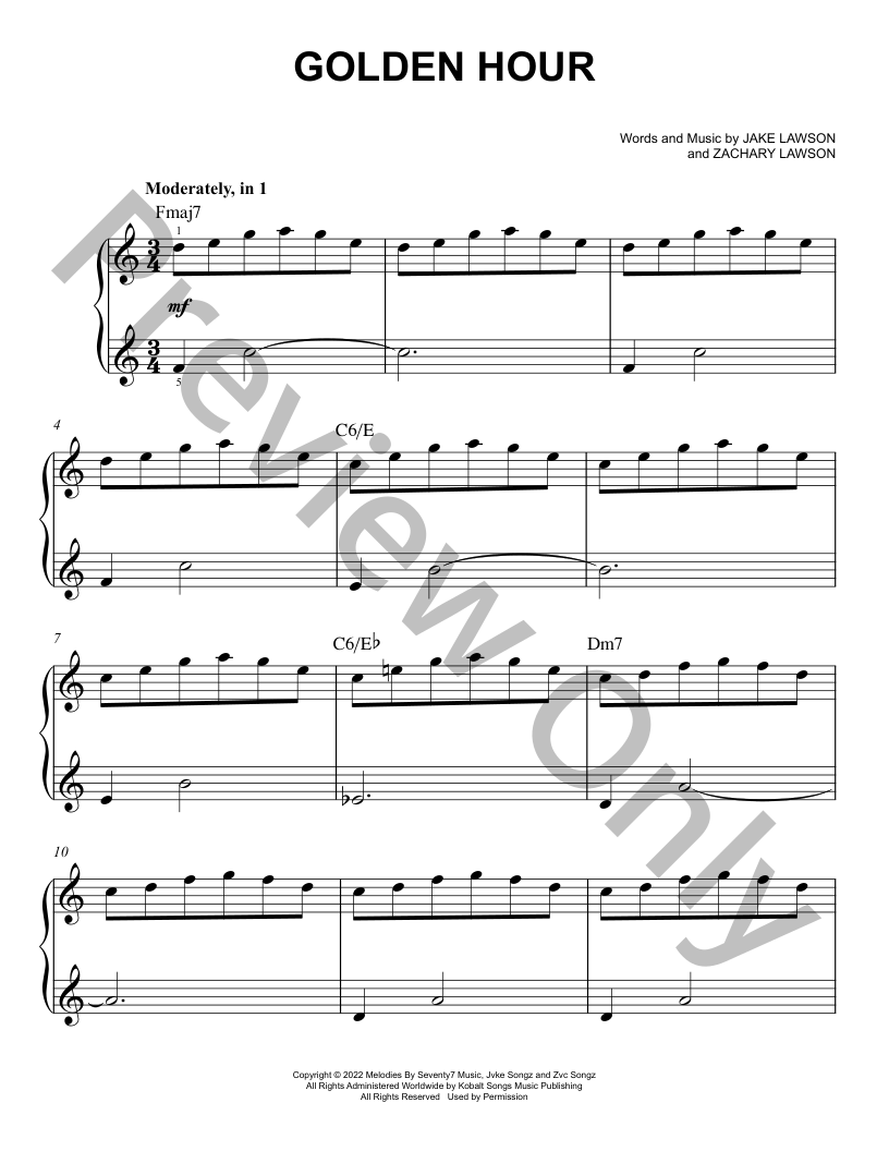 Golden Hour | J.W. Pepper