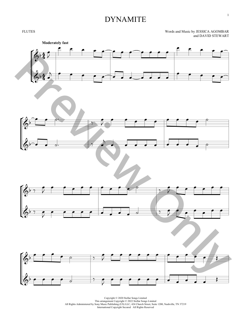 Dynamite | J.W. Pepper