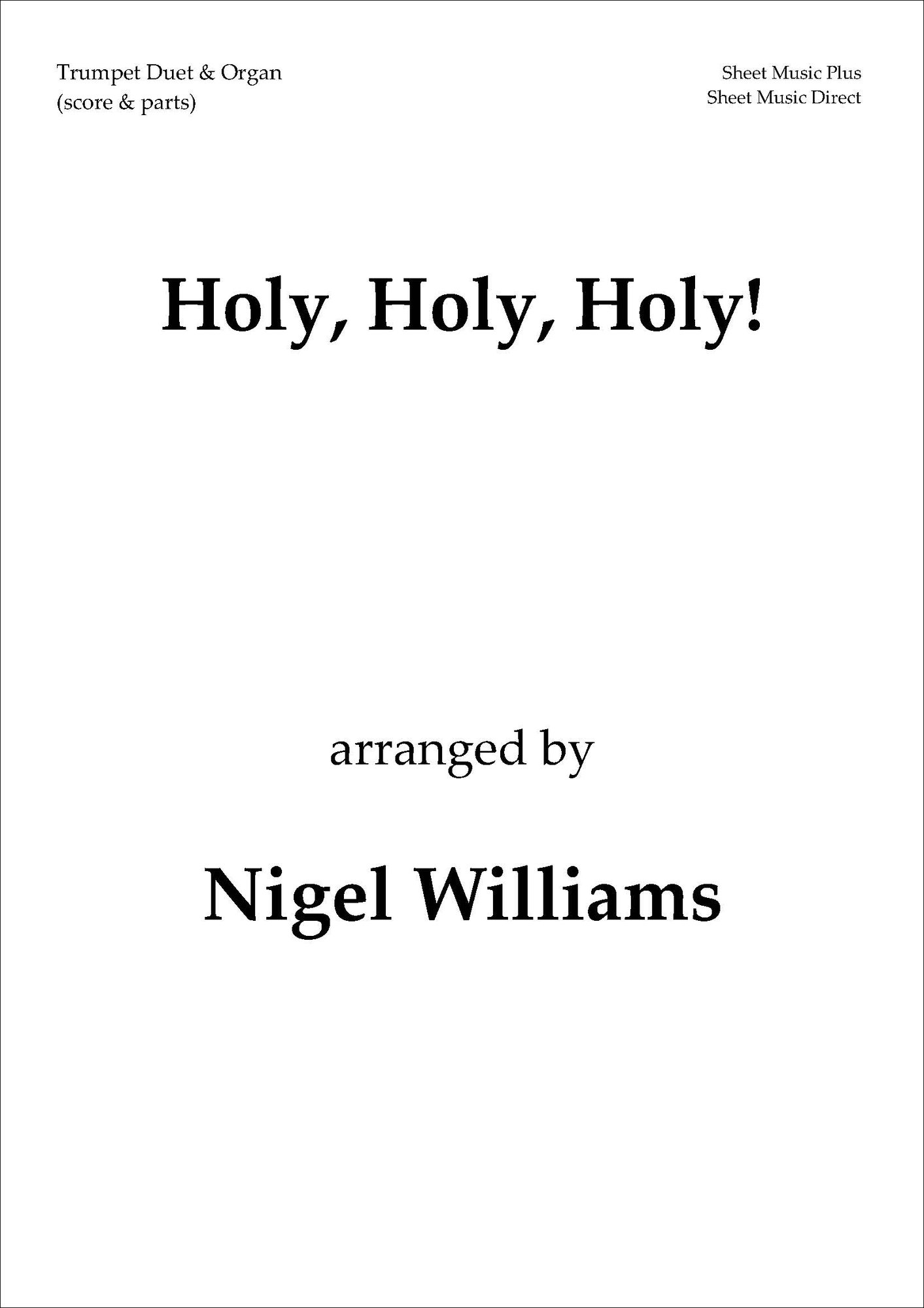 Holy, Holy, Holy! | J.W. Pepper