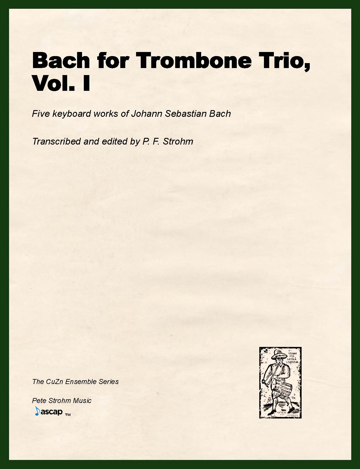 Bach for Trombone Trio, Vol. I Sheet Music | J.W. Pepper
