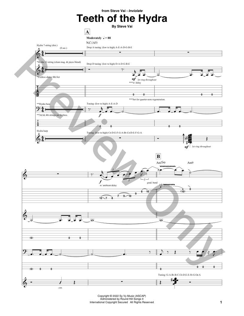 Teeth Of The Hydra | J.W. Pepper