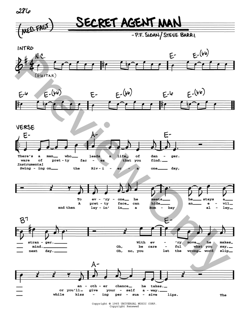 Secret Agent Man | J.W. Pepper