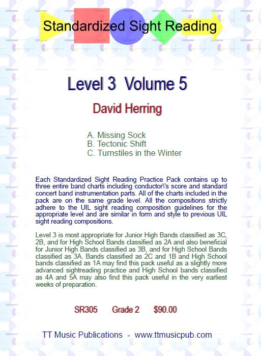Sight Reading Practice Pack Level 3 Volume 5 | J.W. Pepper
