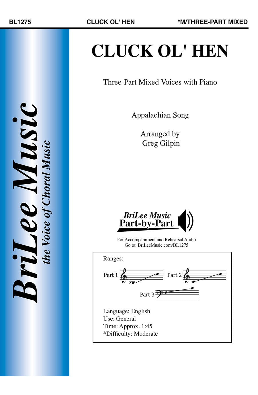 Cluck Ol' Hen Choral Sheet Music | J.W. Pepper