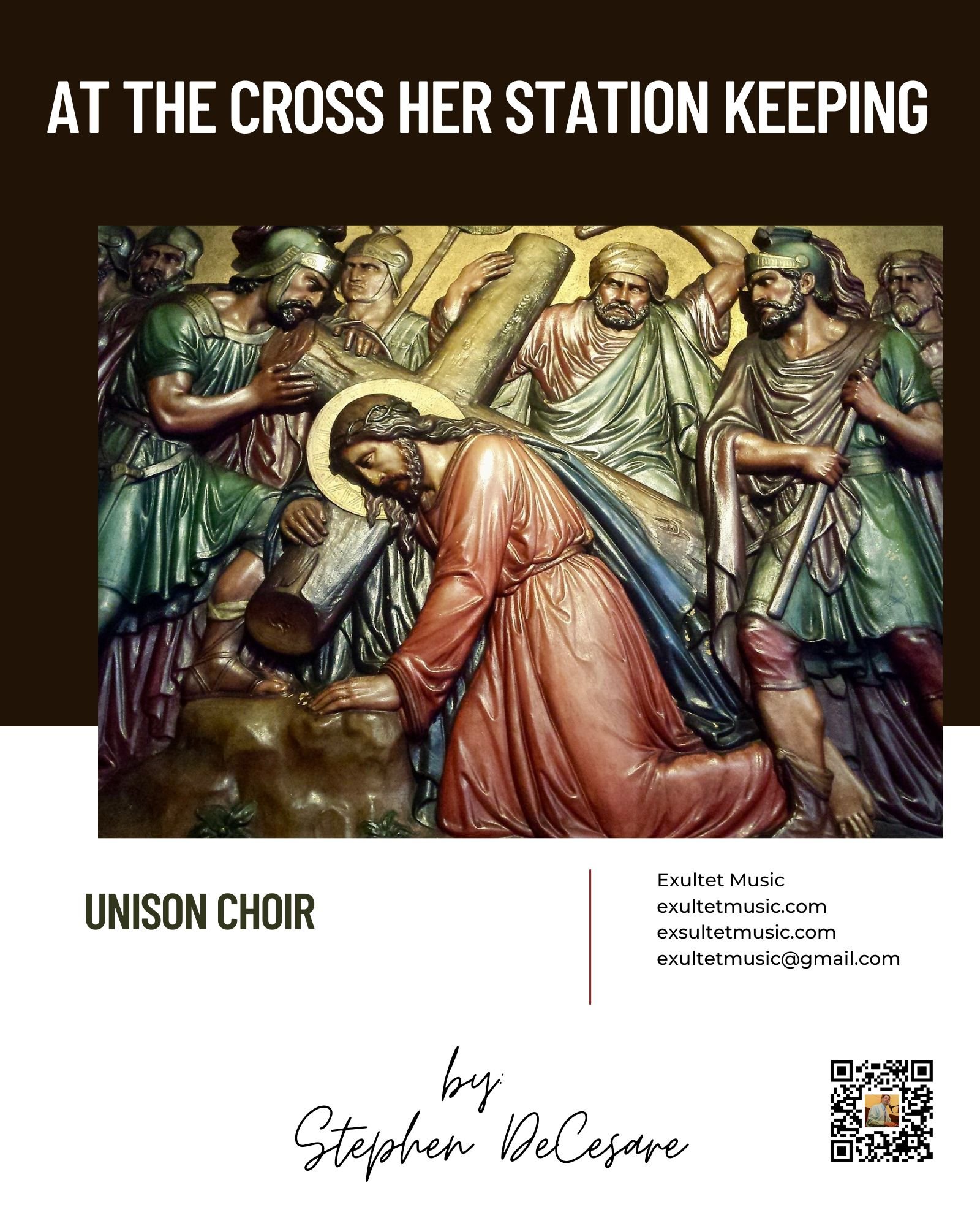 At The Cross Her Station Keeping (Unison choir) | J.W. Pepper