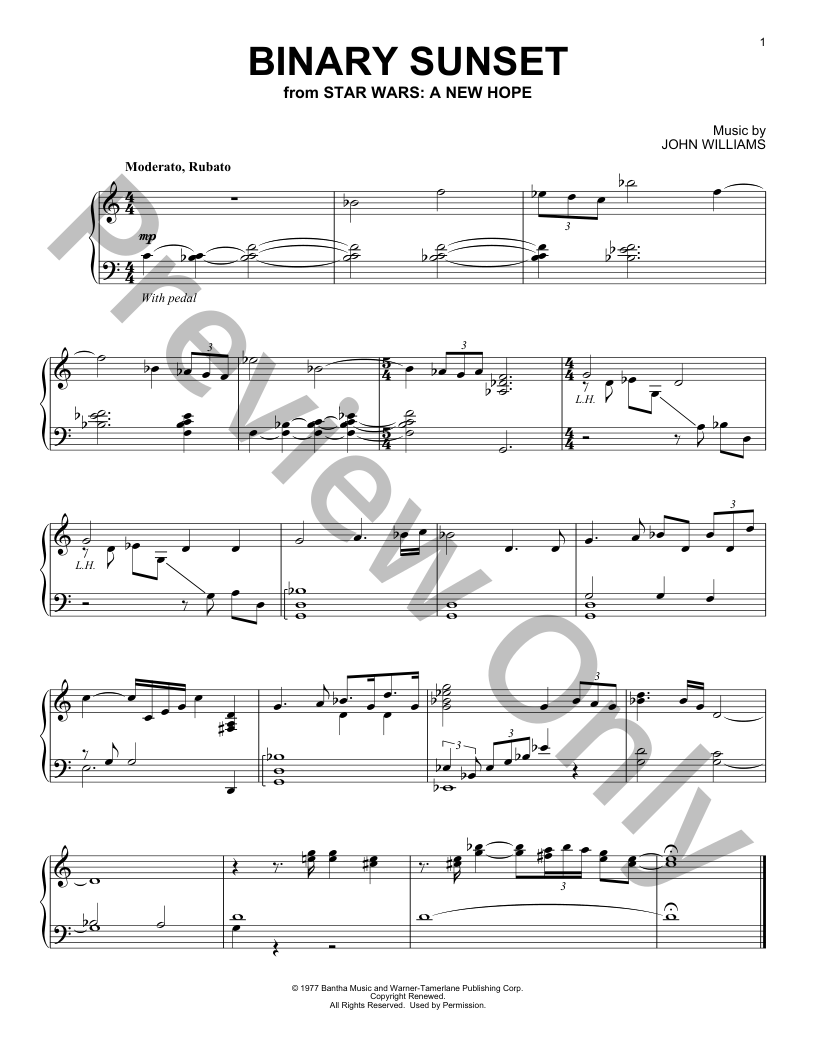 Binary Sunset | J.W. Pepper