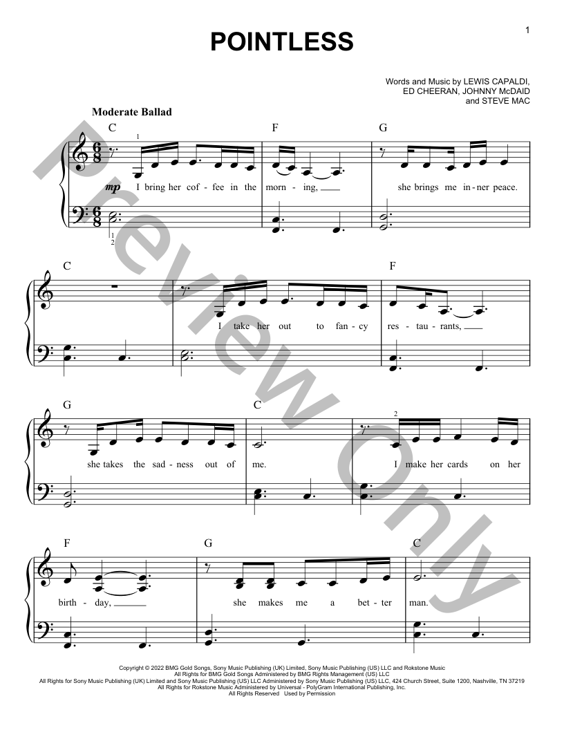 Pointless | J.W. Pepper