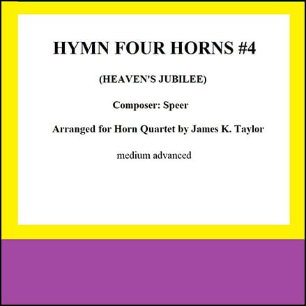 Hymn Four Horns #34 Sheet Music | J.W. Pepper