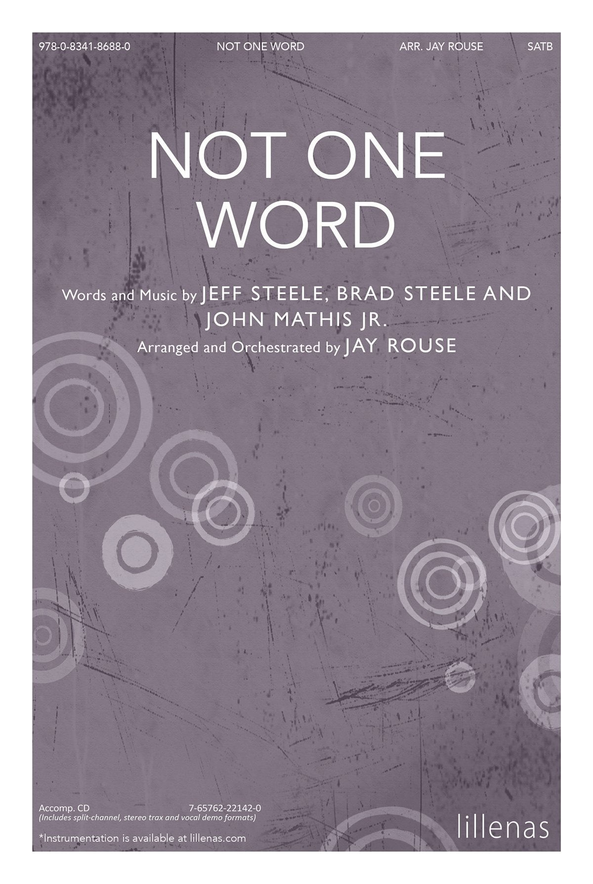 Not One Word | J.W. Pepper