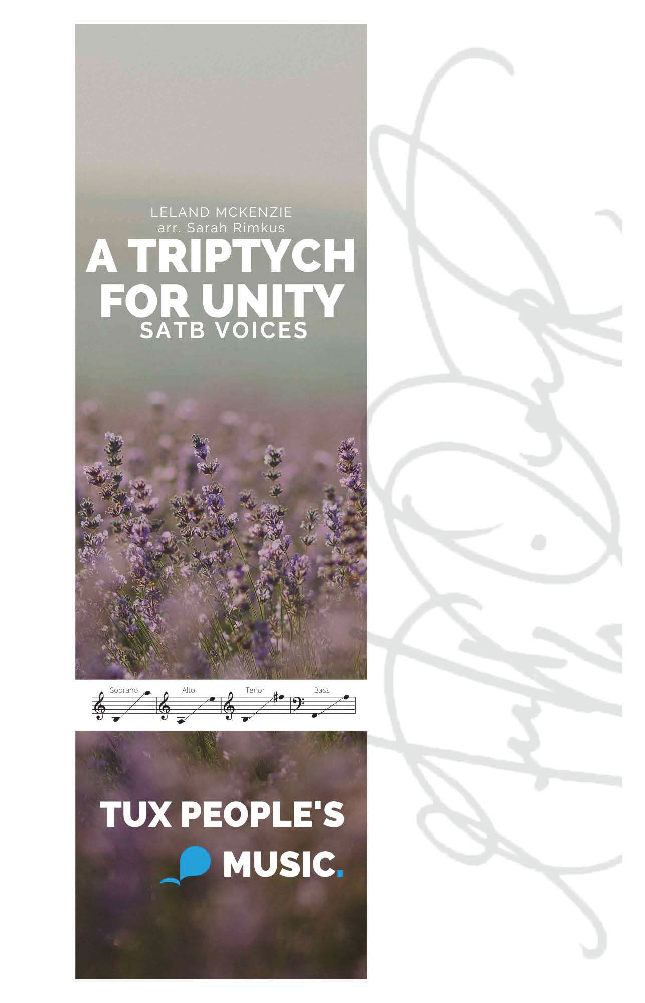 A Triptych for Unity Choral Sheet Music | J.W. Pepper