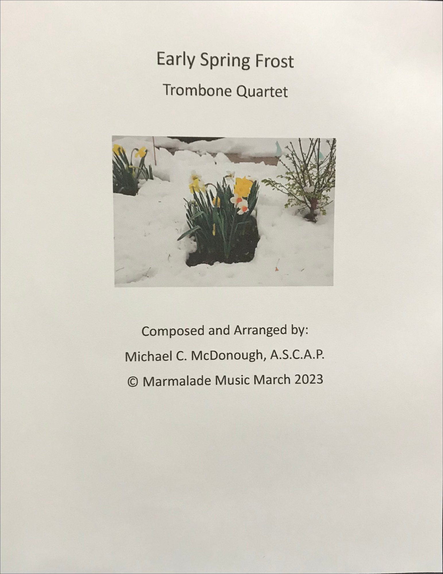 Early Spring Frost | J.W. Pepper