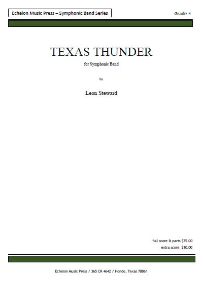 Texas Thunder | J.W. Pepper