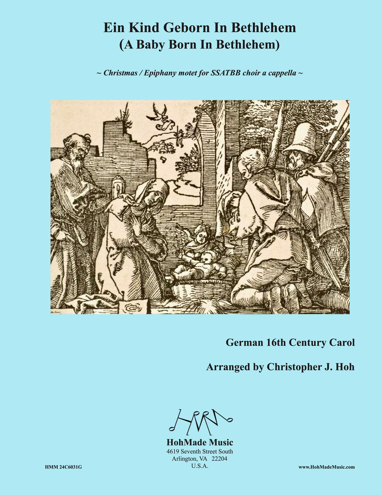Ein Kind Geborn in Bethlehem Choral Sheet Music | J.W. Pepper