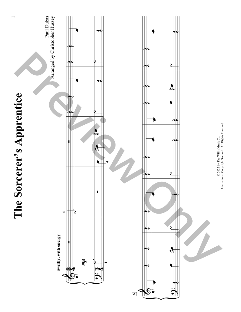 The Sorcerer's Apprentice | J.W. Pepper