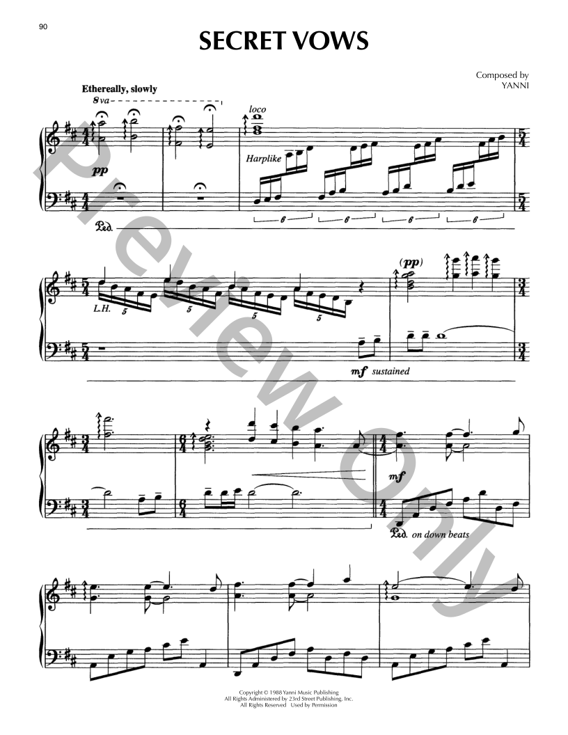 Secret Vows | J.W. Pepper