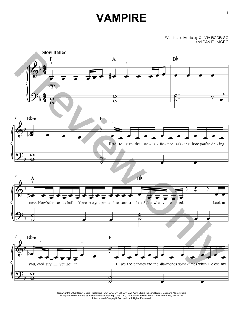 vampire | J.W. Pepper