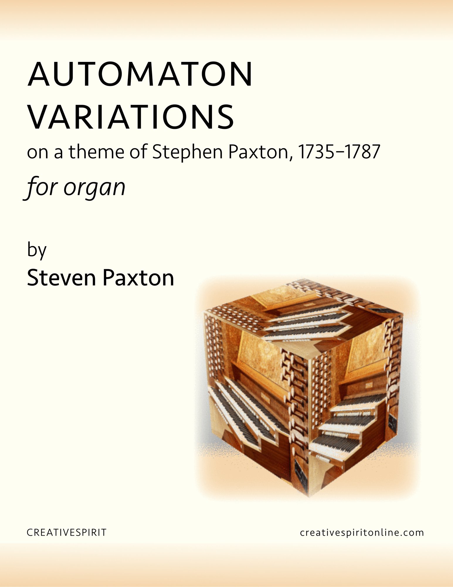 AUTOMATON VARIATIONS For Organ | J.W. Pepper