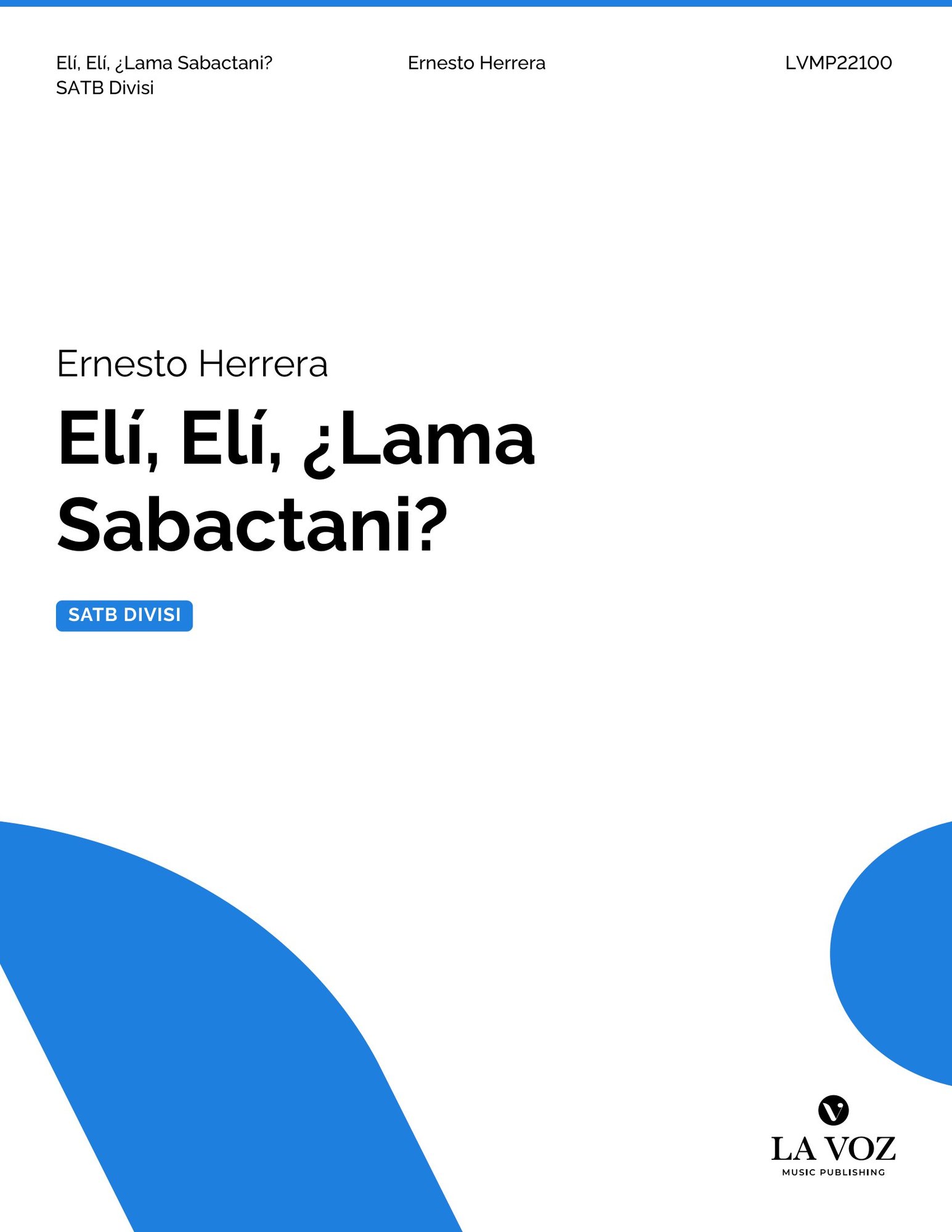 Eli, Eli, Lama Sabactani? | J.W. Pepper