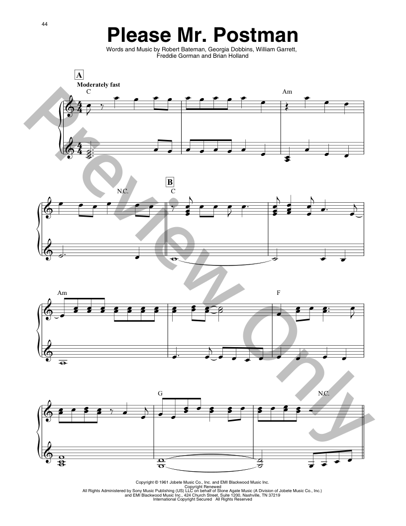 Please Mister Postman | J.W. Pepper