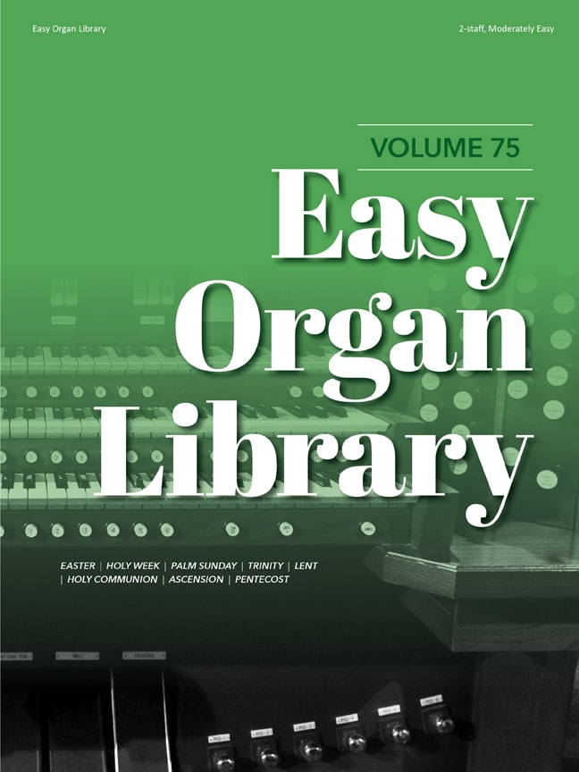 Easy Organ Library, Vol. 75 Organ Sheet Music | J.W. Pepper