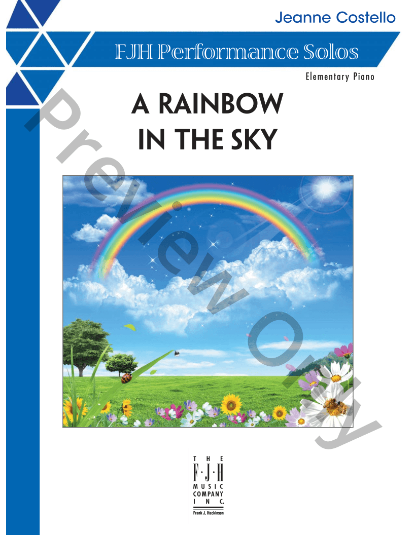 A Rainbow in the Sky Piano Sheet Music | J.W. Pepper