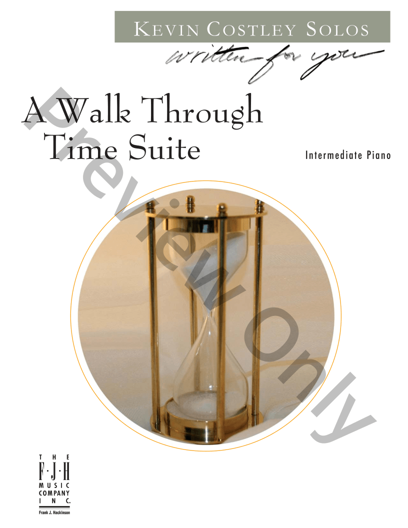 A Walk Through Time Suite Piano Sheet Music | J.W. Pepper