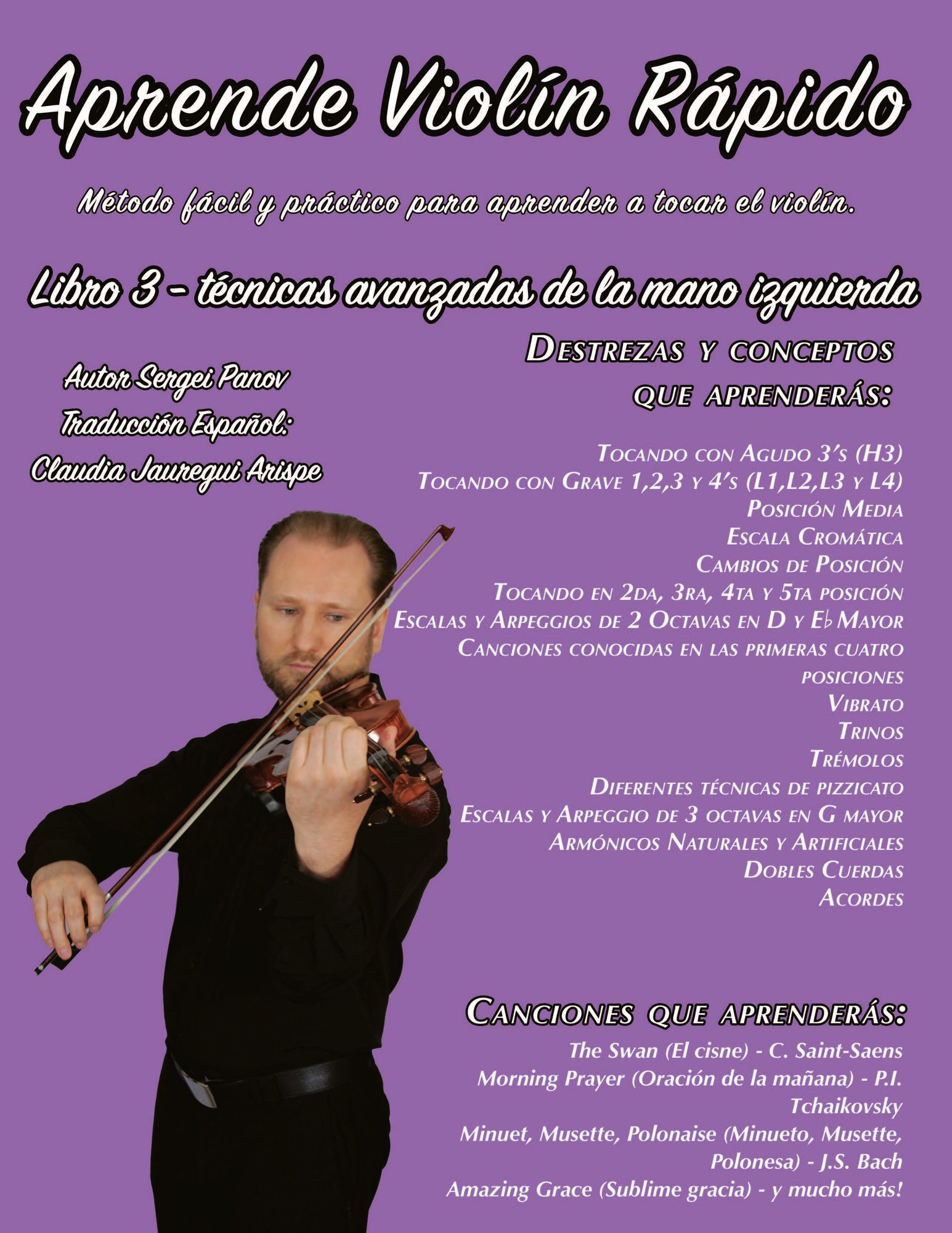 Spanish - Learn Violin Fast - Book 3 (Aprende Violin Rapido) | J.W. Pepper