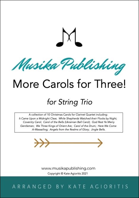 More Carols for Three - String Trio | J.W. Pepper