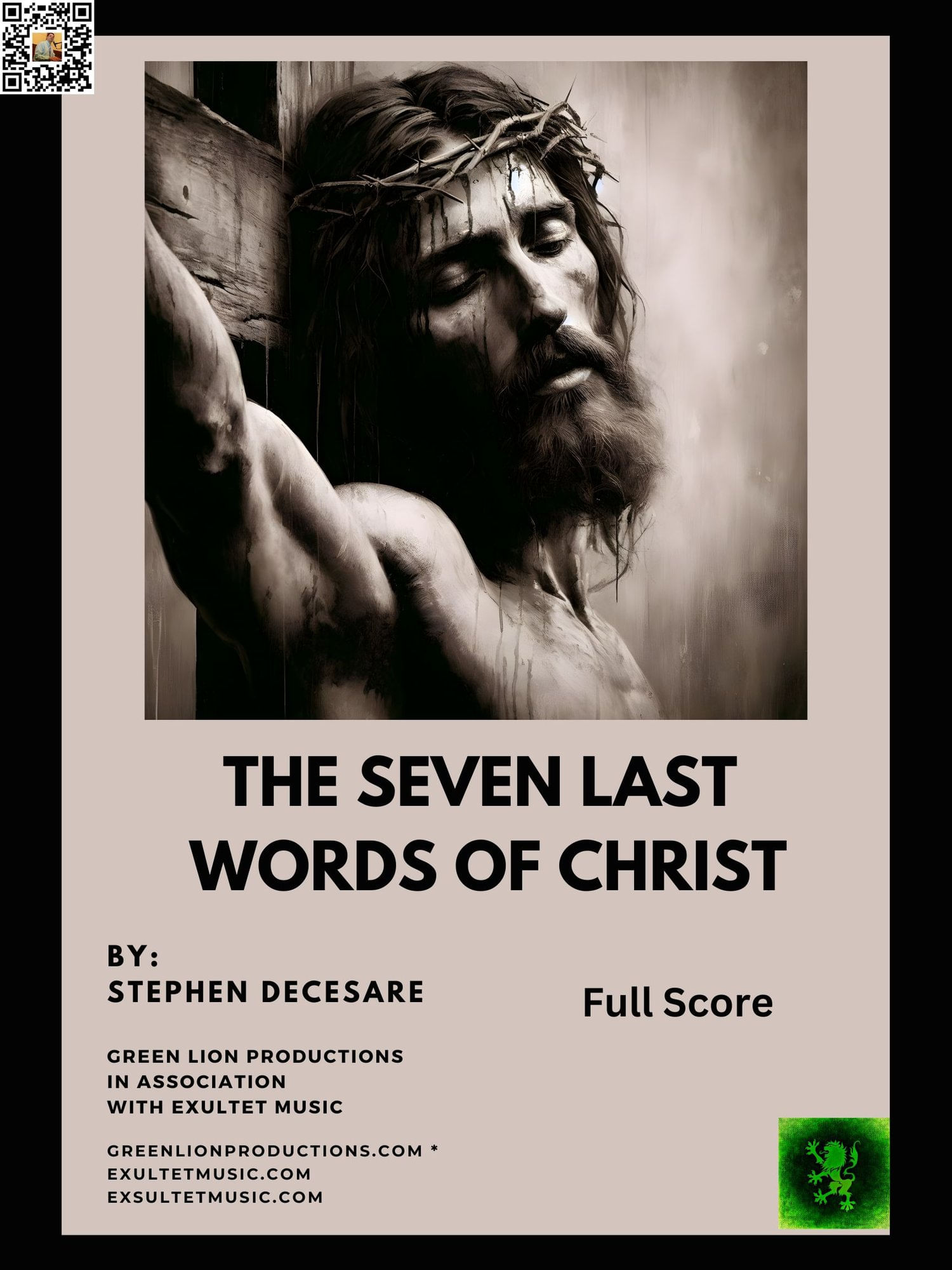 The Seven Last Words Of Christ Choral Sheet Music | J.W. Pepper