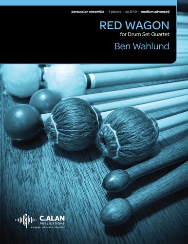 Red Wagon for Drum Set Quartet Sheet Music | J.W. Pepper