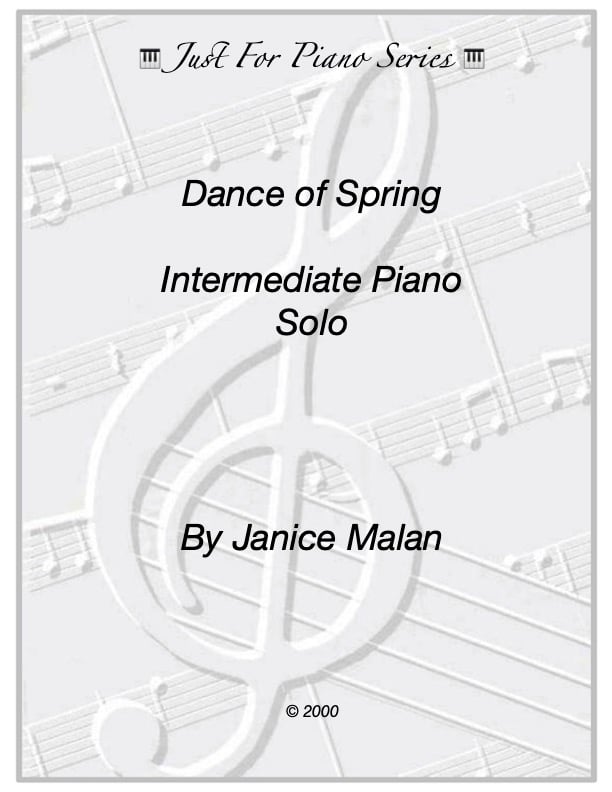 Dance of Spring for Intermediate Piano Solo | J.W. Pepper