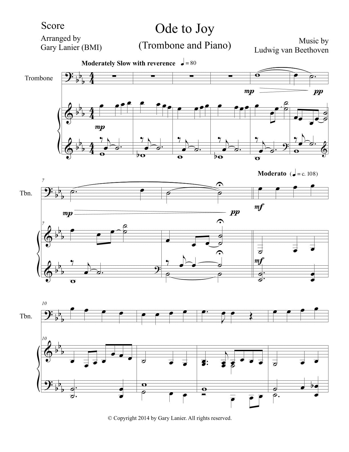 Ode To Joy | J.W. Pepper