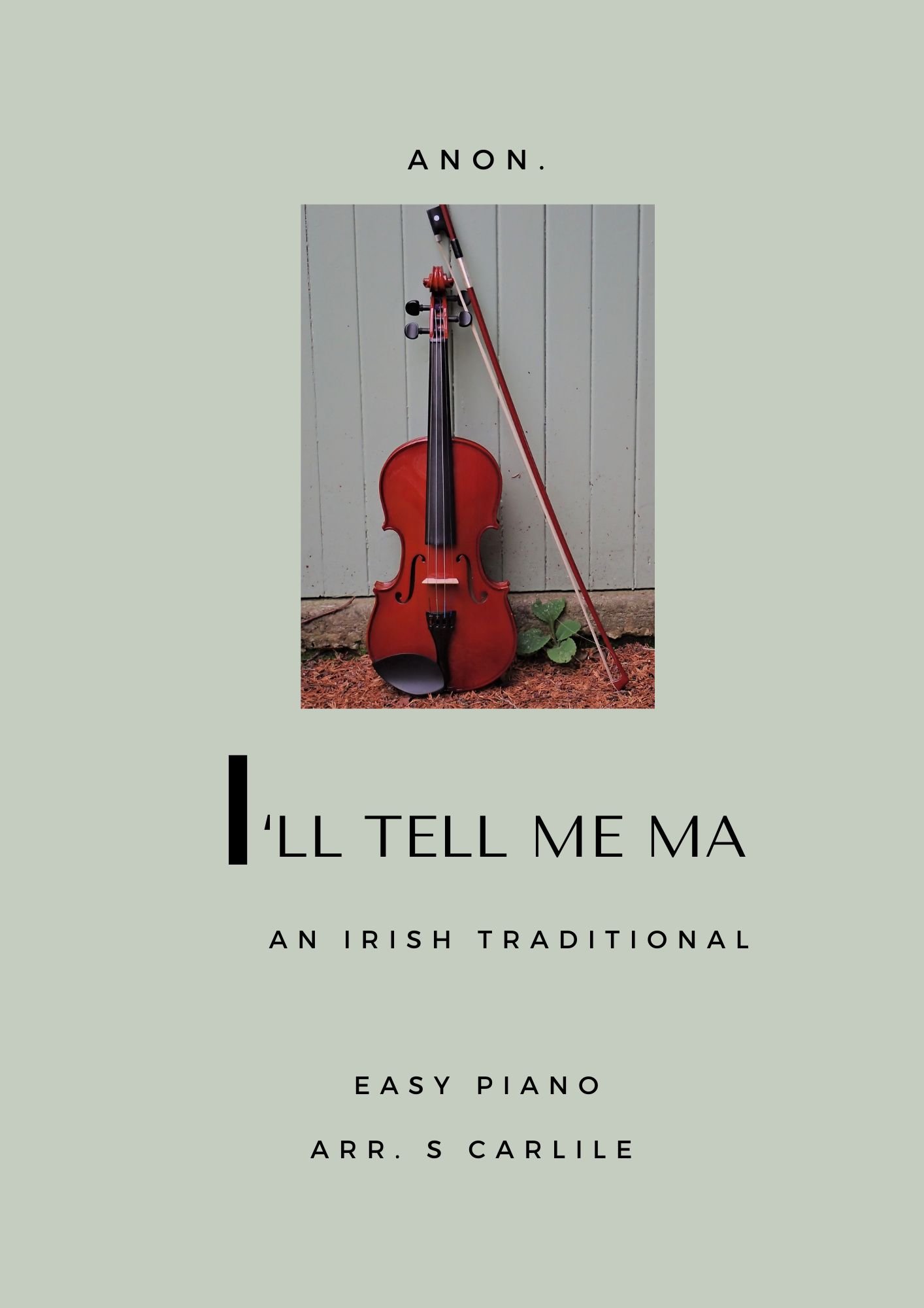 I'll Tell Me Ma (Easy Piano) | J.W. Pepper