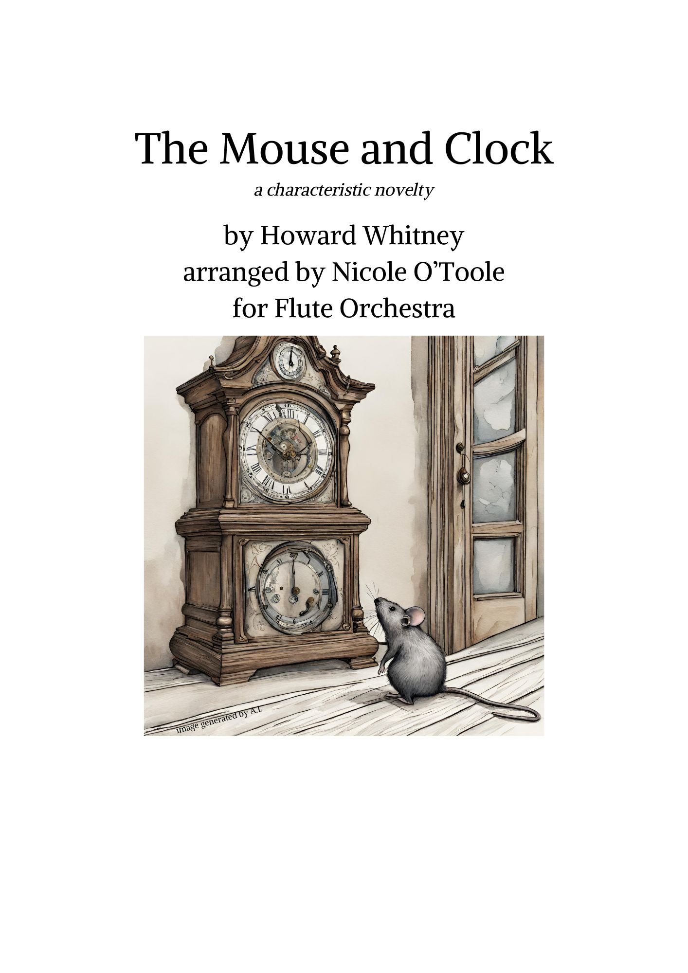 The Mouse and Clock | J.W. Pepper
