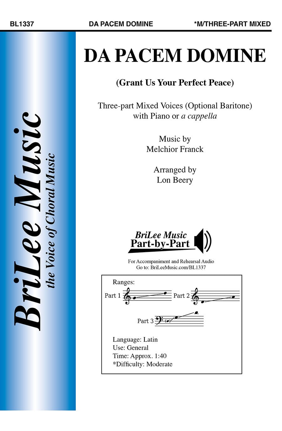 Da Pacem Domine | J.W. Pepper