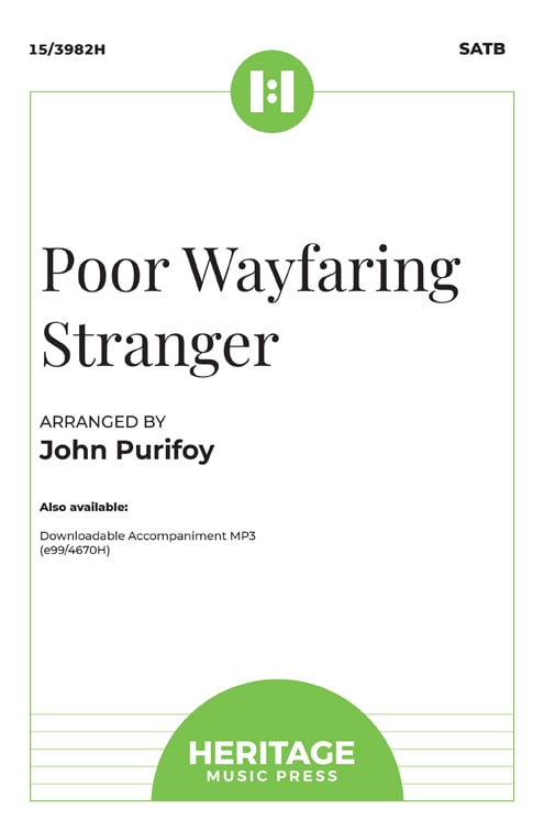 Poor Wayfaring Stranger Choral Sheet Music | J.W. Pepper