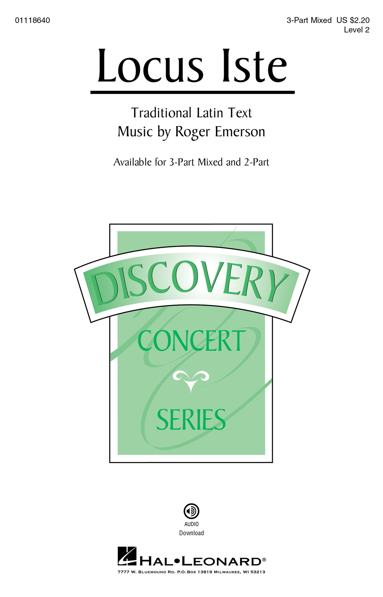 Locus Iste Choral Sheet Music | J.W. Pepper