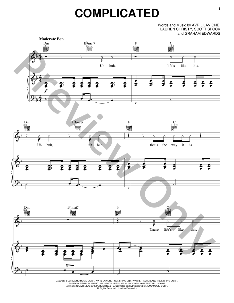 Complicated | J.W. Pepper